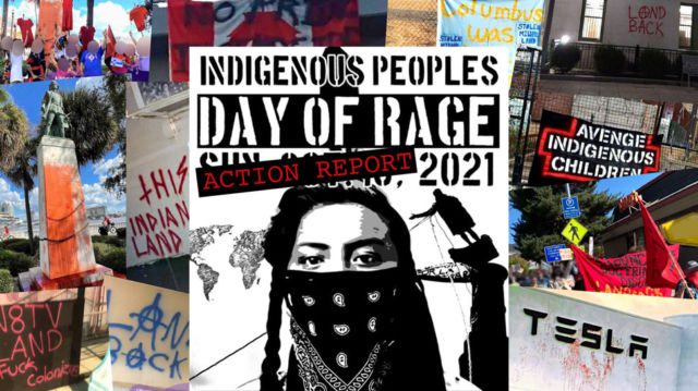 Indigenous Peoples Day of Rage 2021: Action Report – Indigenous Action ...